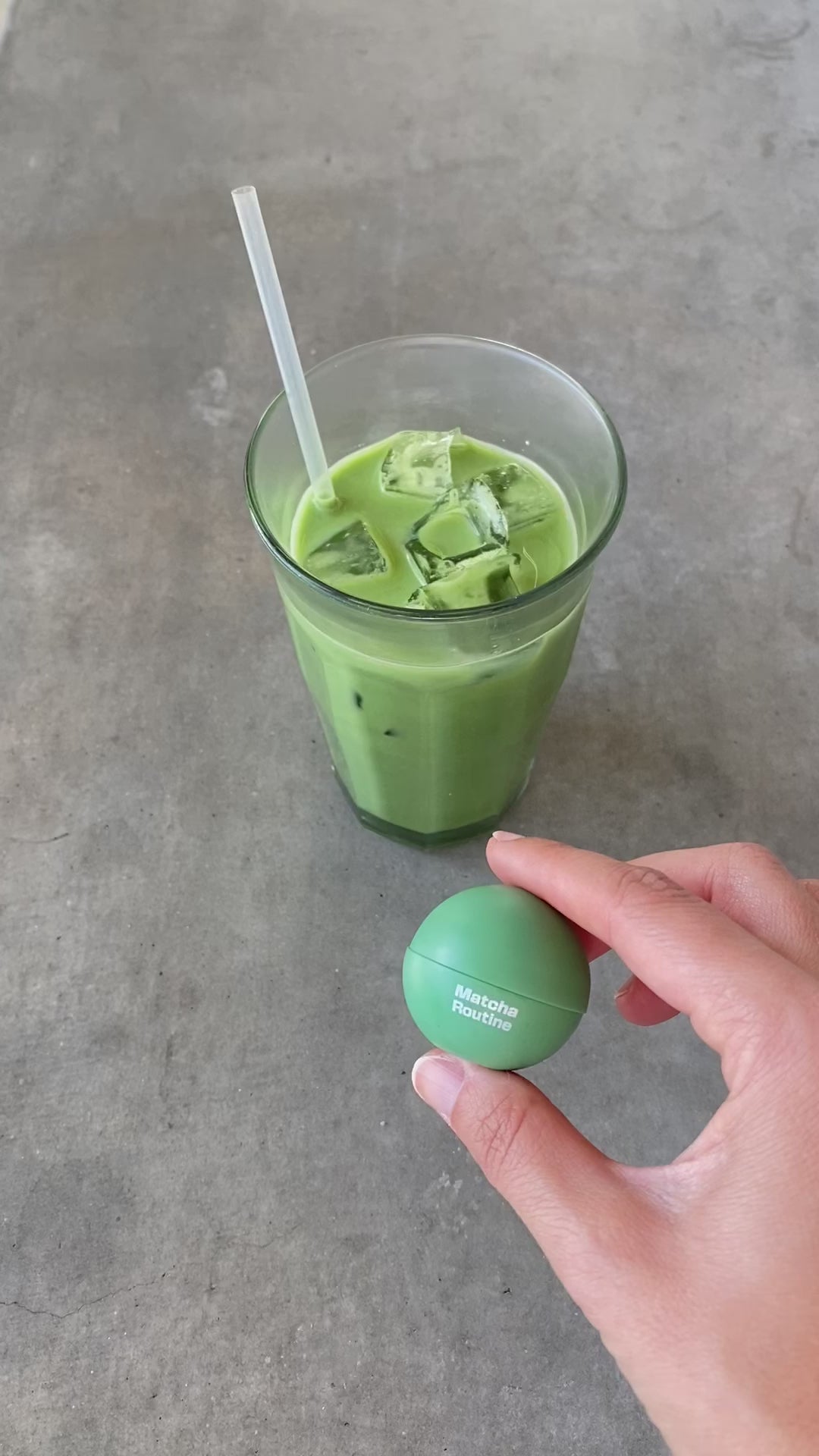 Matcha Mini Balm | Matcha Routine